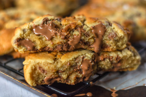 The Best Chewy Bakery-Style Chocolate Chip Cookies - The Stush Kitchen
