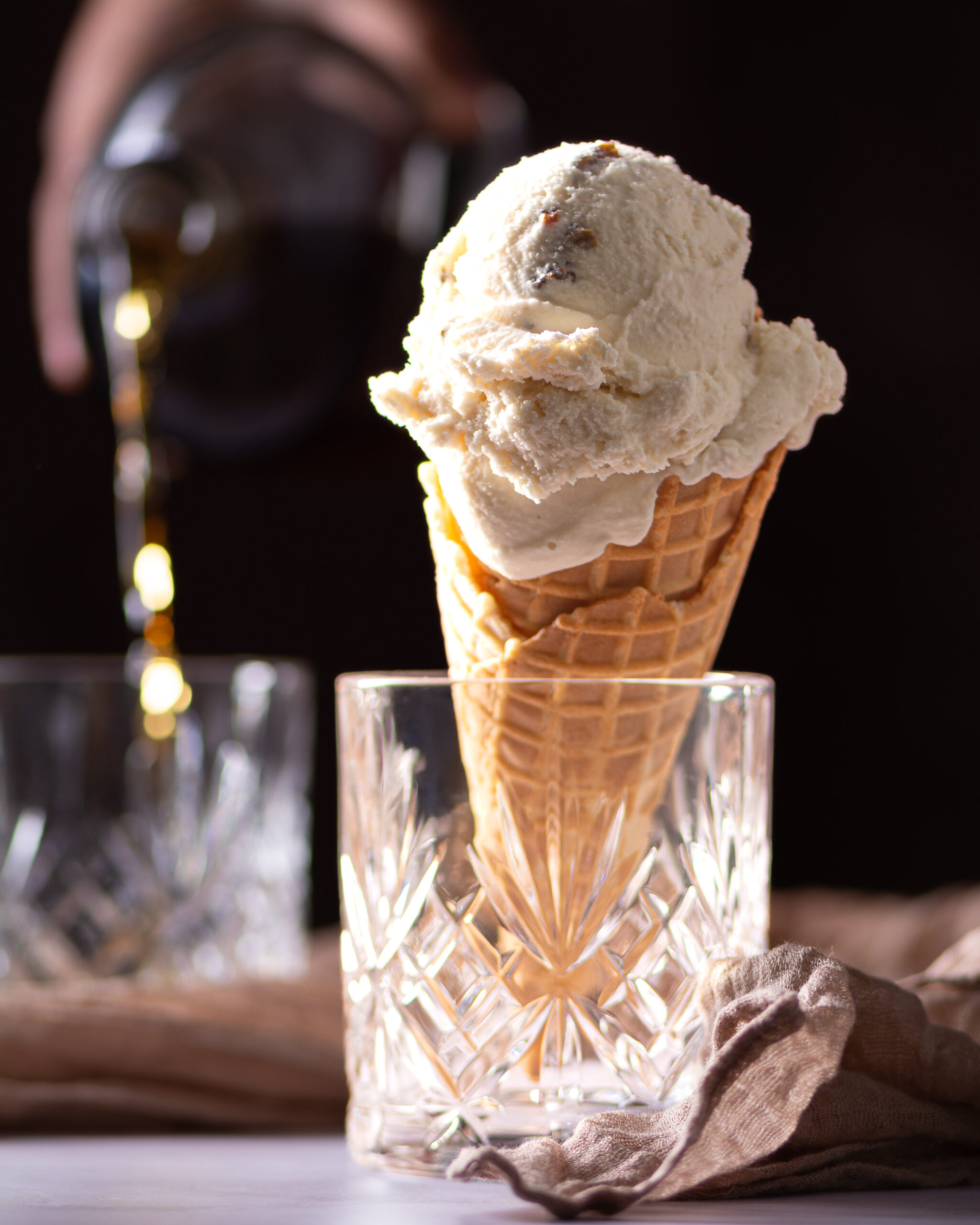 Authentic No-Churn Jamaican Rum & Raisin Ice Cream - The Stush Kitchen