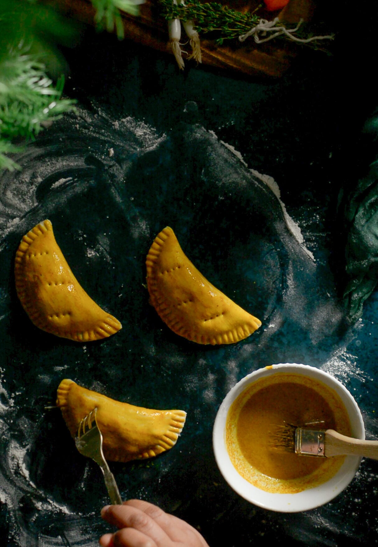 Jamaican Curry Chicken Patties - The Stush Kitchen