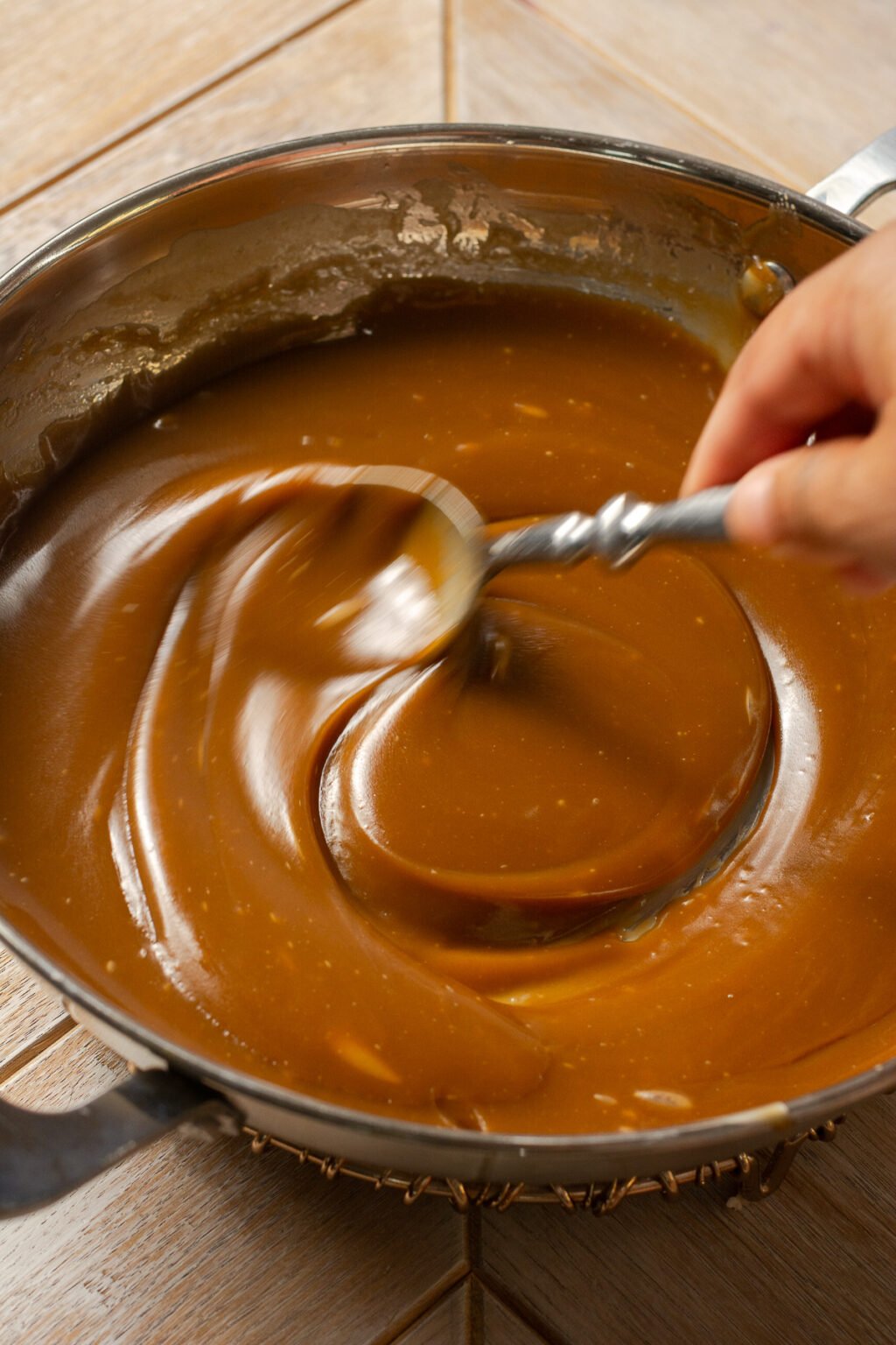 Easy Homemade Butterscotch Sauce - The Stush Kitchen