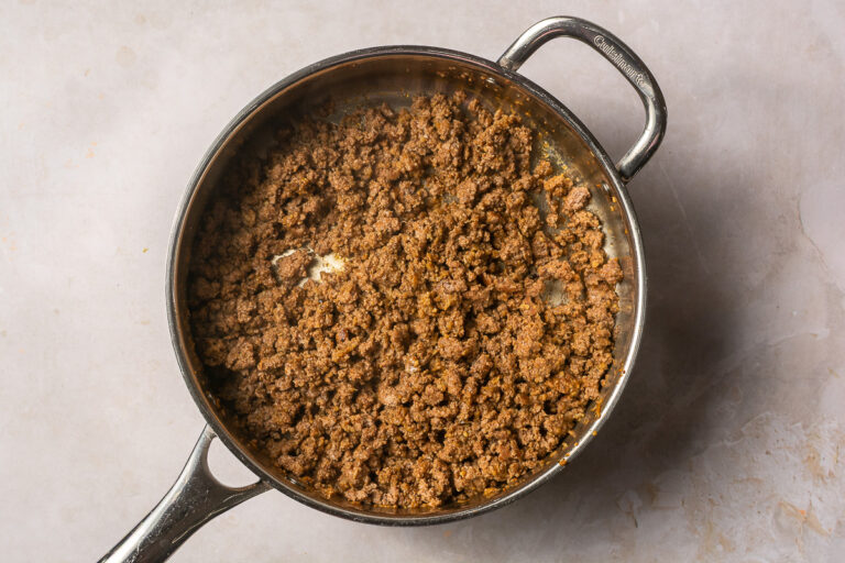 Soy Ginger Ground Beef Bowl - The Stush Kitchen